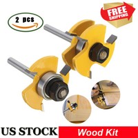 Yonico Router Bit Set 3/4 In Tongue Groove Flooring Straight Power Tool ...