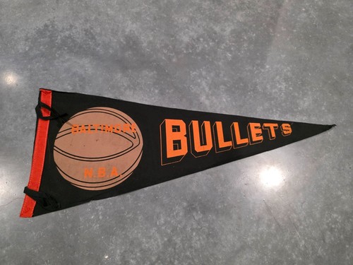 Vintage Baltimore Bullets Pennant | eBay
