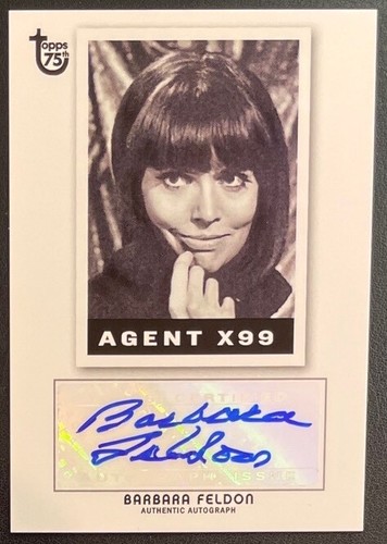 TOPPS 75TH BARBARA FELDON AUTOGRAPH - Agent 99 in Get Smart SC | eBay