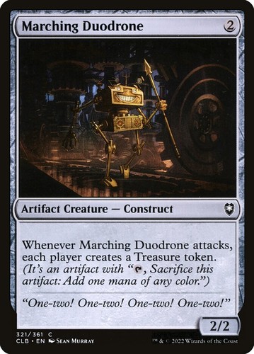 MTG Marching Duodrone (321/1080) Commander Legends Battle for Baldur's ...