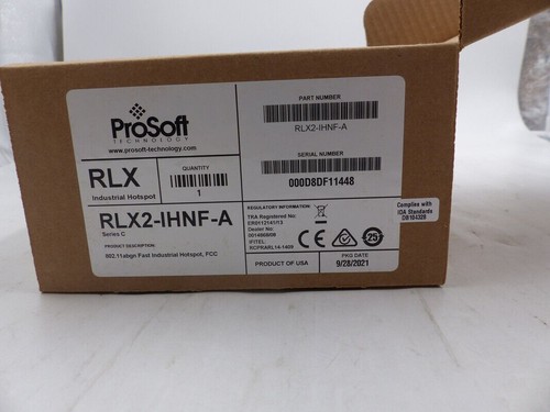 RLX2-IHNF-A ProSoft Wireless Module Expedited Shipping NEW FedEx or DHL ...