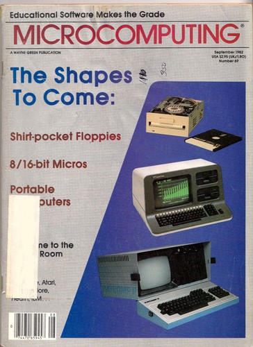 Microcomputing Magazine - Sept 82, The Shapes of New Computers | eBay
