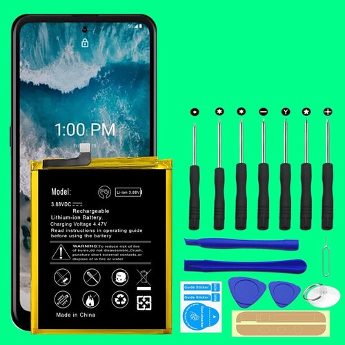 High Power 4600mAh Internal Battery + Disassembly Tool for Nokia G300 ...