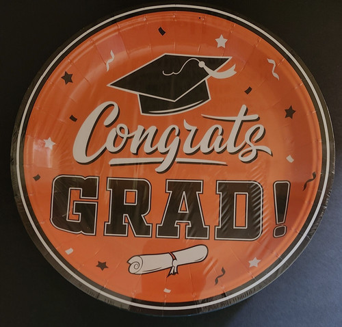 FREE 25 Orange Congrats GRAD Congratulations Graduation 2024 Dinner ...