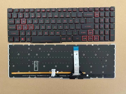 New For Acer Nitro 5 AN517-41 AN517-53 AN517-54 Laptop US Keyboard with ...