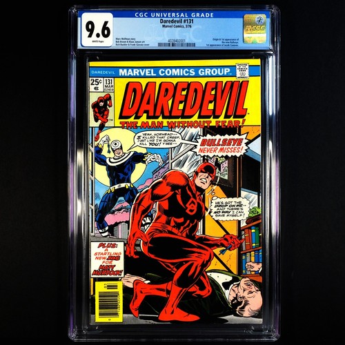 DAREDEVIL #131 🔥 1st appearance & origin BULLSEYE 🔥 CGC 9.6 - WHITE ...