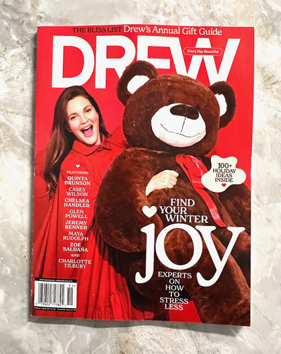 DREW Magazine "FIND YOUR WINTER JOY" ISSUE 2024 • 100+ HOLIDAY IDEAS ...