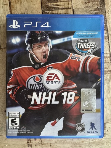 NHL 18 PlayStation 4 PS4 Hockey Excellent | eBay