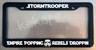Stormtrooper Galactic Empire Star Wars Glossy Black License Plate Frame ...