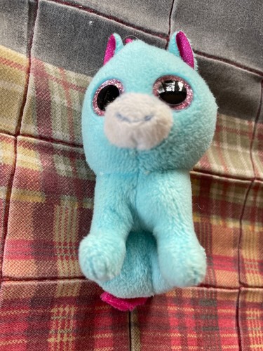 TY Magic Blue Unicorn Teenie Beanie Boo 3” 2014 No Tag | eBay