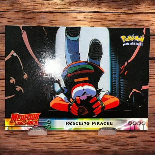 Pokemon Topps - Mewtwo Strikes Back - English #30 Scene Card 1998 Blue ...