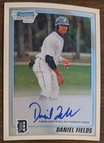 2010 Bowman Chrome Autograph Auto Daniel Fields Card # BCP218 | eBay