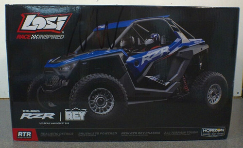 LOSI Polaris RZR Pro R 1/10 4WD Desert SxS Fox Factory Orange ...