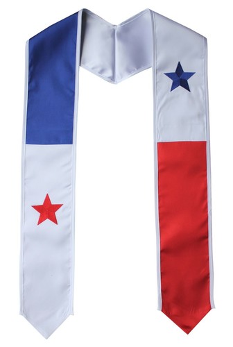 PANAMA Flag Graduation Sash Scarf Stole Ethnic Studies Latino | eBay