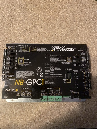 Nbgpc1 American Auto-matrix Controller | eBay