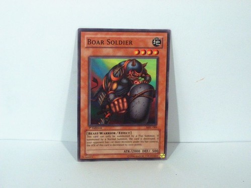 Boar Soldier Magic Ruler 1st Ed Yugioh Card | eBay