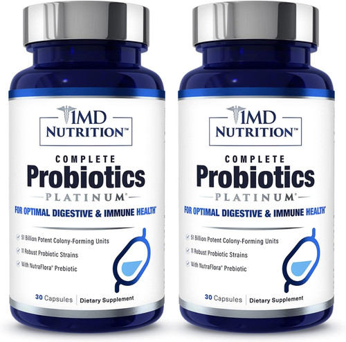 1MD Complete Probiotics Platinum | Supports Digestive Health | with ...