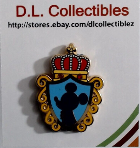 Disney Mickey Mouse Medieval Magic Crown Crest Pin | eBay