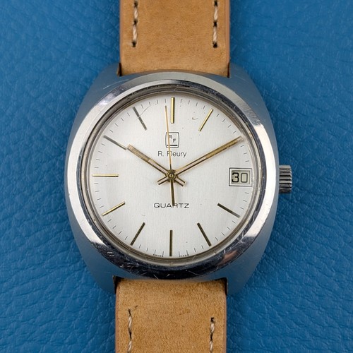 Vintage R. Fleury Swiss Quartz watch 1970s - ESA 9181 | eBay