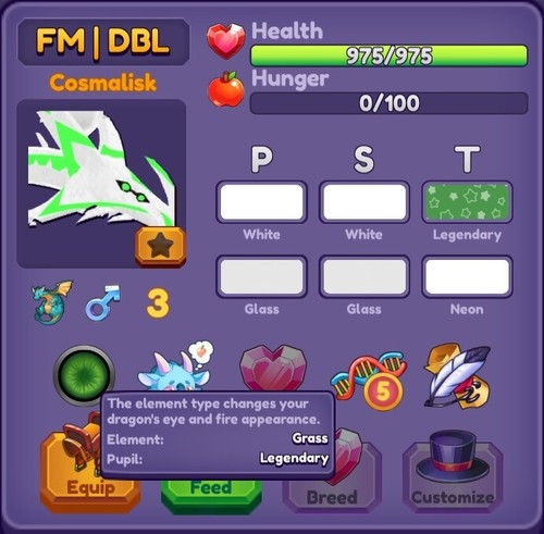 Cosmalisk | Dragon Adventures | DA | Roblox | eBay