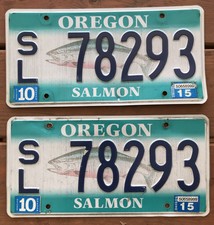 Collectible Oregon License Plates for sale | eBay