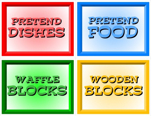 52 Printed Labels for Classroom & 24 Labels Personalized - Non-Adhesive ...