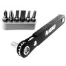 MINI RIGHT ANGLE ANGLED OFFSET HAND RATCHET SCREWDRIVER RATCHETING ...