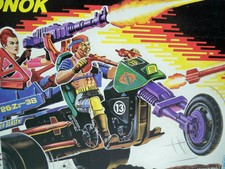 G.I. Joe A Real American Hero Dreadnok Cycle