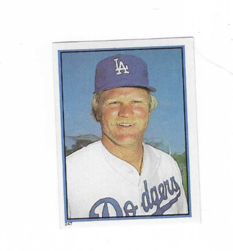 1983 TOPPS BASEBALL STICKER JERRY REUSS #247 LOS ANGELES DODGERS | eBay