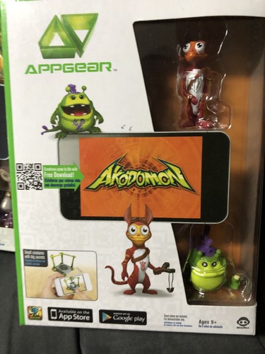 AppGear AKODOMON Creatures Figures Mobile App Game 4 iPad iPhone Google ...