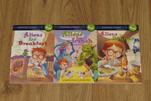 3 Aliens for BREAKFAST Lunch DINNER Jonathan Etra Humor Chapter Book ...