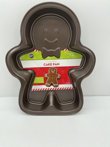 Wilton Gingerbread Man Cake Cookie Jello Mold Lot Of 3 Christmas Cookie ...
