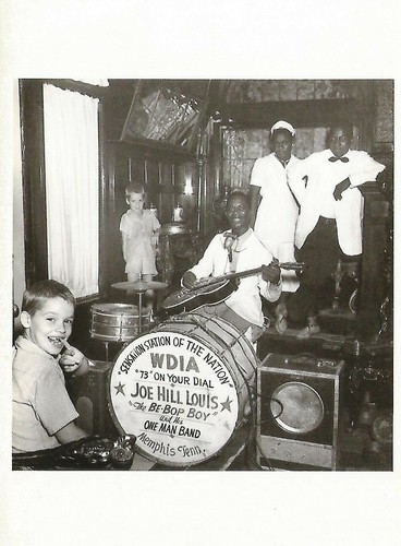 Postcard Joe Hill Louis, early 1950s Be-Bop Boy Memphis The Blues MINT ...