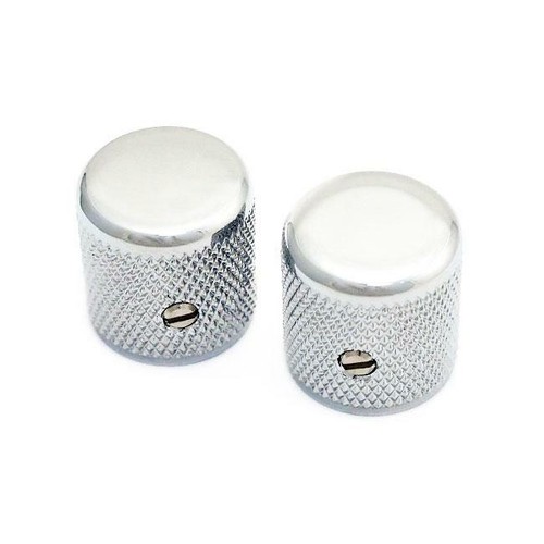 Fender '58 American Vintage Telecaster Knobs (Set of 2) Chrome ...