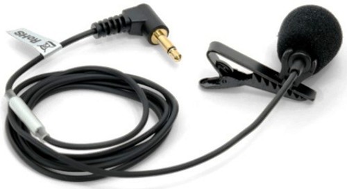 Williams AV MIC 054 Directional Lapel Clip Microphone, Black | eBay