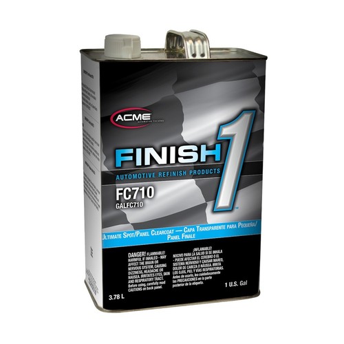 Acme Finish 1 FC710-1 Ultimate 4.23 VOC Spot/Panel Gloss Clearcoat ...