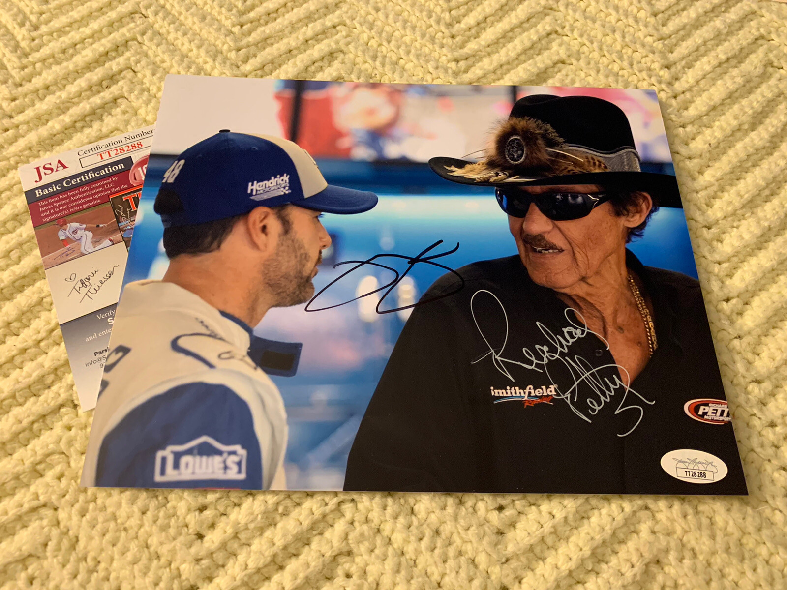 Johnson Jimmie 10/17/11 Autographed Magazine Value Jimmy Johnson Signed ...