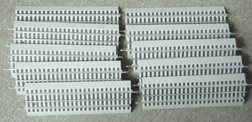 LIONEL FASTRACK 10” STRAIGHT LOT OF 10 6-12014! O GAUGE FAST TRACK ...