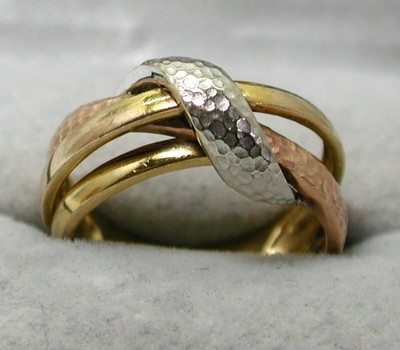 three colour gold ring products for sale | eBay