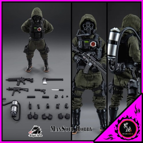 NEW DRAGON HORSE SCP FOUNDATION MTF ZETA-9 MOLE RATS Figure Limited Edi ...
