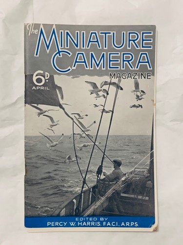Vintage The Miniature Camera Magazine, April 1937 | eBay