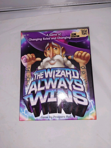 The Wizard Always Wins Board Game - Brand New & Sealed NIB - Prospero ...