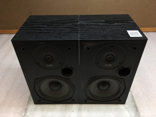 Vintage Pair Of Polk Audio R15 2-Way Bookshelf Main Stereo Speakers | eBay