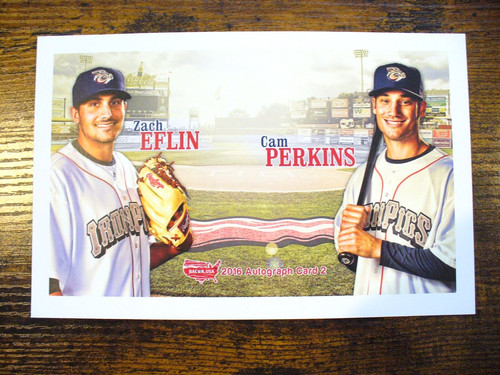 MILB - 2016 Lehigh Valley IronPigs Team Issued Autograph Card #2 - NRMT ...