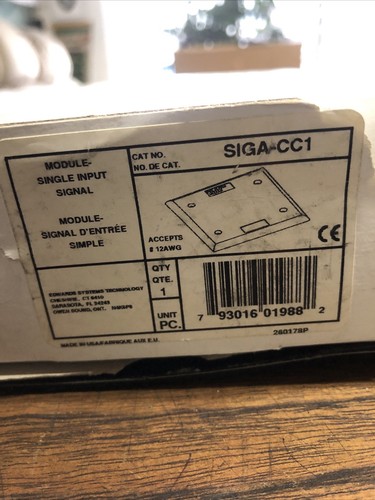 EDWARDS EST SIGA-CC1 Fire Alarm Synchronization Module - NEW | eBay