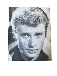 Autographe Johnny Hallyday dans autographes de personnalités musicales ...