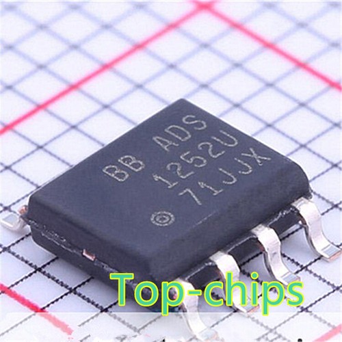 1PCS ADS1252U/2K5G4 IC ADC 24-BIT SER 41.7KHZ 8-SOIC ADS1252 1252 1252U ...