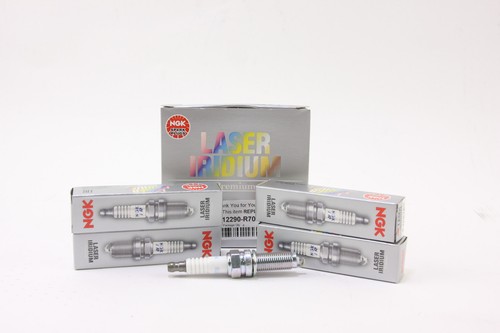 New Set of 4 NGK 7751 ILZKR7B11 Laser Iridium and Platinum Spark Plugs ...