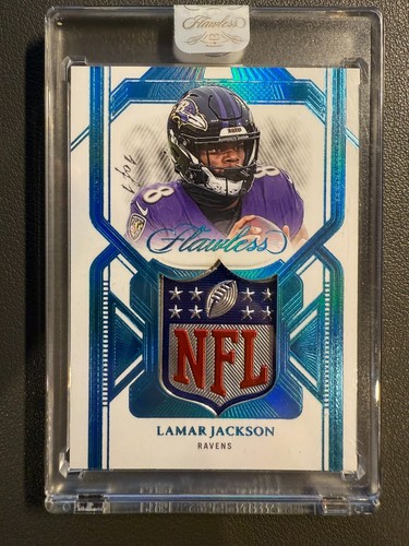 2023 Lamar Jackson Panini Flawless Flawless Shield 1/1 | eBay