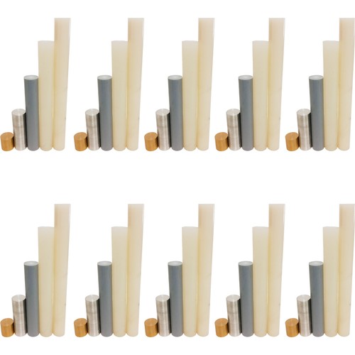 Density Rod Set - Five Equal-Mass Rods of Different Materials, Pack of ...